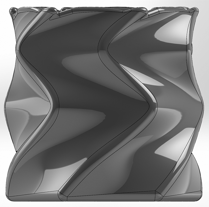 Free 3D file Twisted pencil box of rotated hexagons on planes in the ...