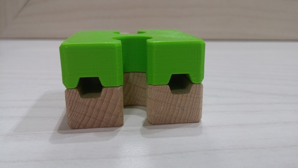 🪵 Wooden train railways spacers compatible to IKEA set・Free 3D File for ...
