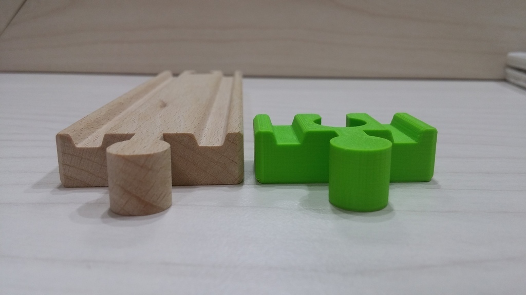 🪵 Wooden train railways spacers compatible to IKEA set・Free 3D File for ...
