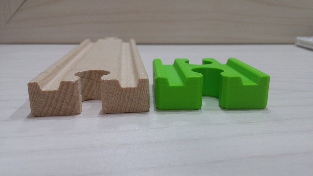 🪵 Wooden train railways spacers compatible to IKEA set・Free 3D File for ...