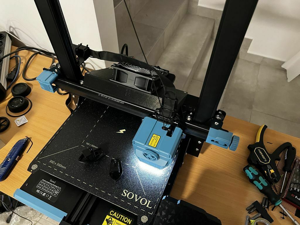 Free 3D file sovol sv07 plus aux part cooling fan duct ・3D print design ...