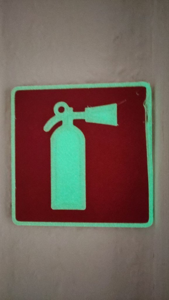 Free STL file Fire Extinguisher Sign Multicolor 🔥 ・Object to download ...