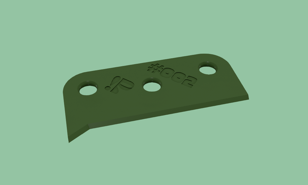 Free 3D file Pottery rib tool #002 🎨 ・3D printable design to download・Cults