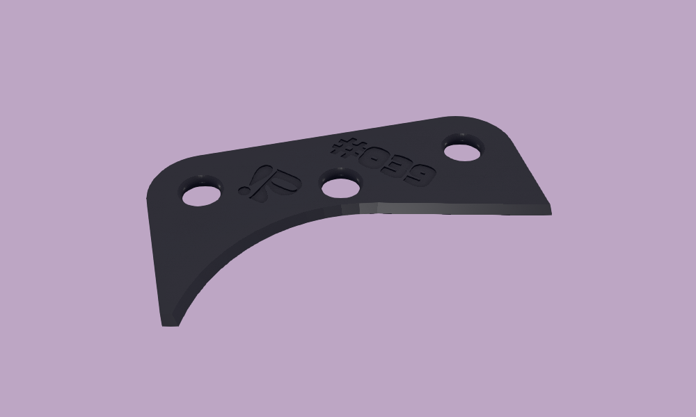 Free 3D file Pottery rib tool #039 🎨 ・3D printing idea to download・Cults