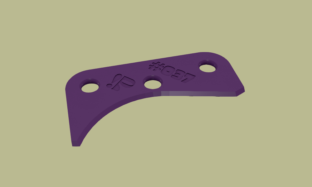 Free 3D file Pottery rib tool #037 🎨 ・3D print object to download・Cults