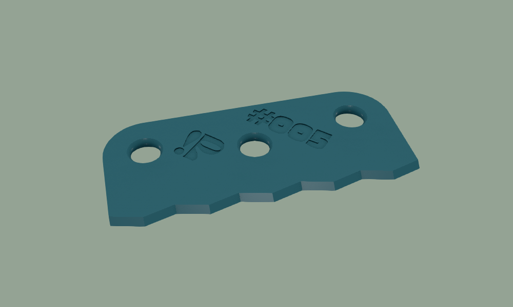 Fichier 3D gratuit Pottery rib tool #005 🎨 ・Plan imprimable en 3D à ...