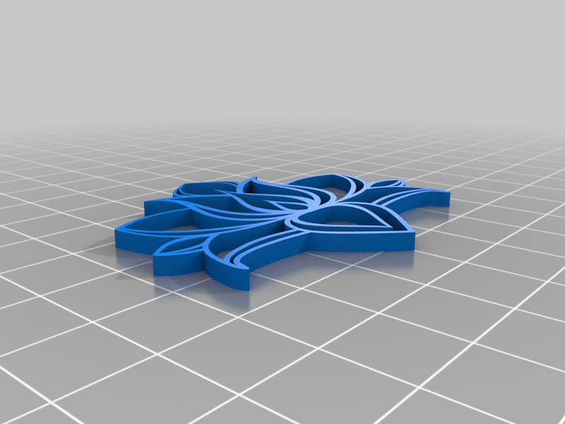 Free 3D file Lotus 2 Pendant 🪷・3D printer model to download・Cults