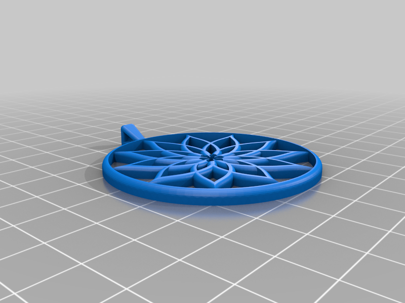 Free 3D file Lotus Pendant 🪷 ・Design to download and 3D print・Cults