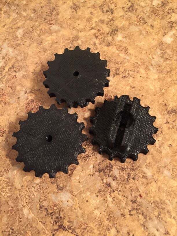 3D printable Wingnut Covers for FlashForge creator pro・Cults