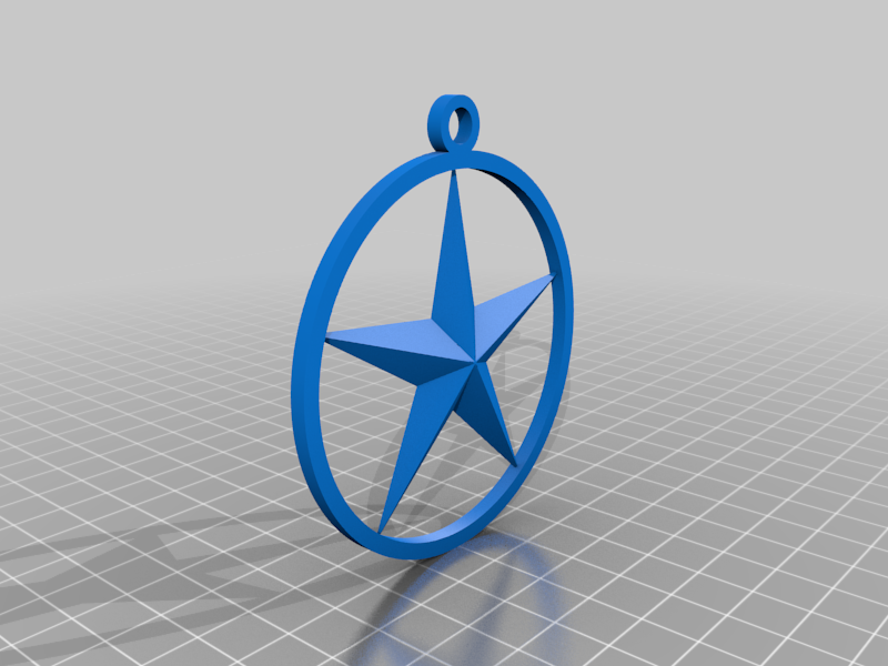 ⭐ Star Tree Ornament・Free STL File for 3D printing・Cults