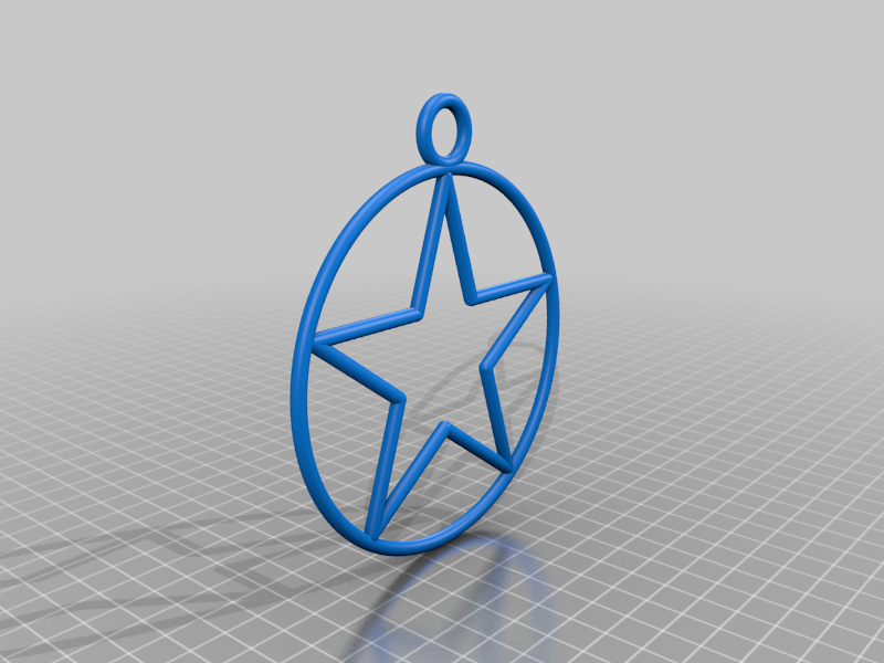 Free STL file Simple Star Ornament ⭐ ・3D printer design to download・Cults