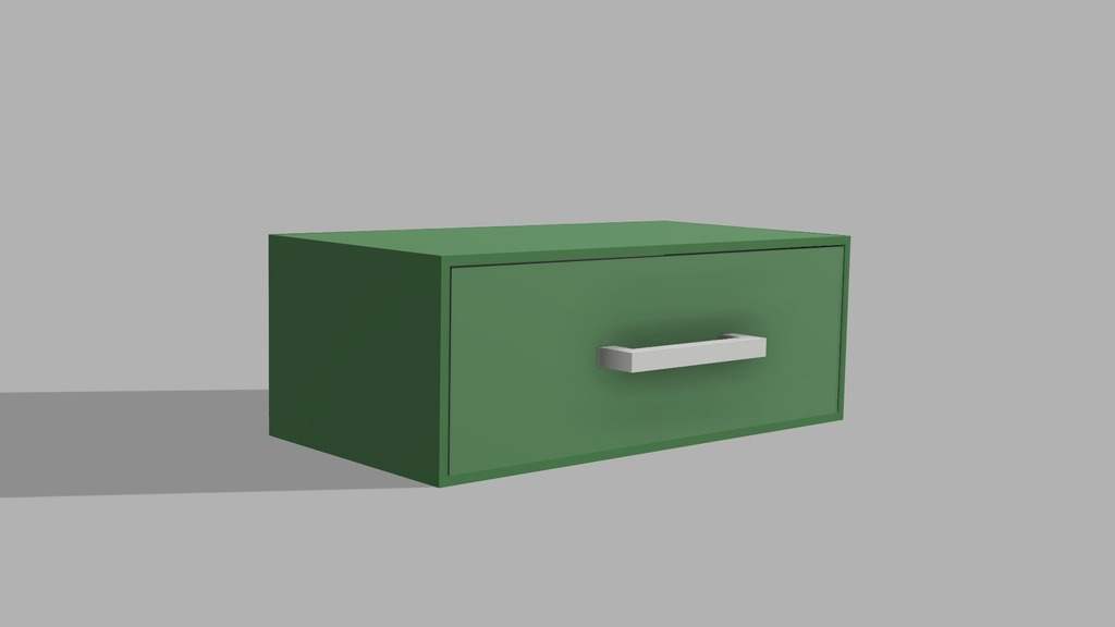 🏢 Drawer・Free 3D File for ・Cults