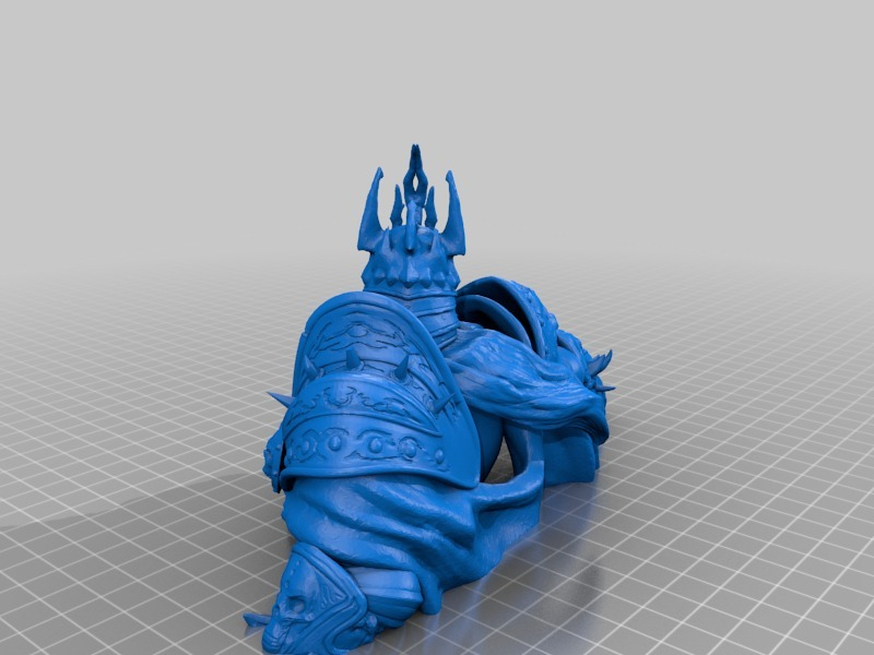 🤴 The Lich King / Arthas・Free 3D File for ・Cults