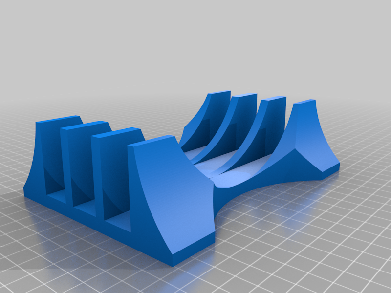 Free 3D file Tri slot Vertical Laptop Holder - Parameterized 💻 ・3D ...