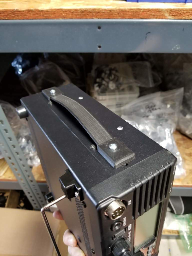 👽 ICOM IC-718 Handle・Free 3D File for ・Cults