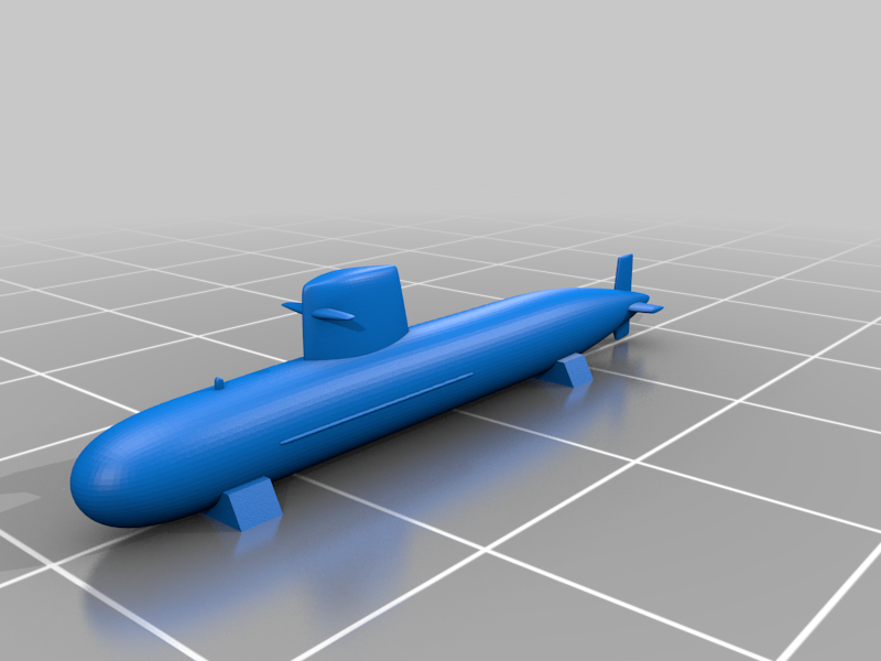 Descargar archivo 3D gratis submarino scorpene 🎲 ・Modelo para la ...