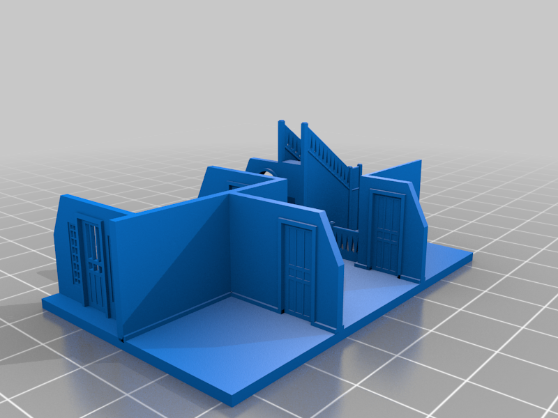 🏠 1:144 Scale House・Free 3D File for ・Cults