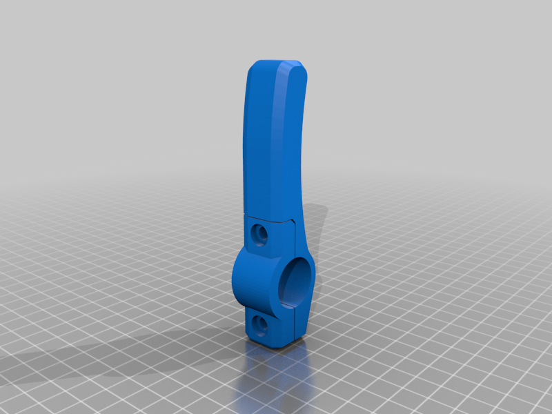 Free 3D file Door Handle Adapter (no touch, forearm) 🚪 ・3D printing ...
