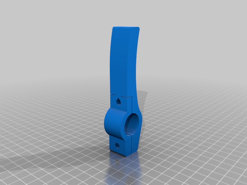 Free 3D file Door Handle Adapter (no touch, forearm) 🚪 ・3D printing ...