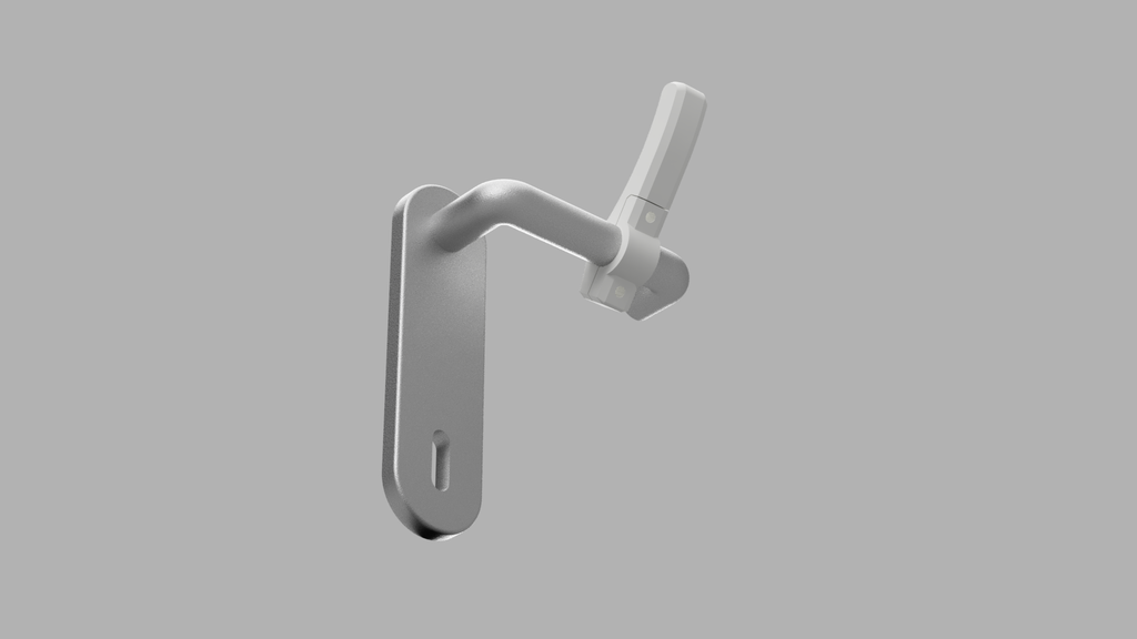 Free 3D file Door Handle Adapter (no touch, forearm) 🚪 ・3D printing ...