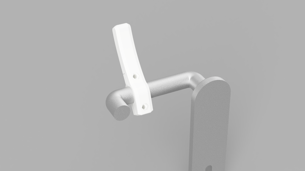 Free 3D file Door Handle Adapter (no touch, forearm) 🚪 ・3D printing ...