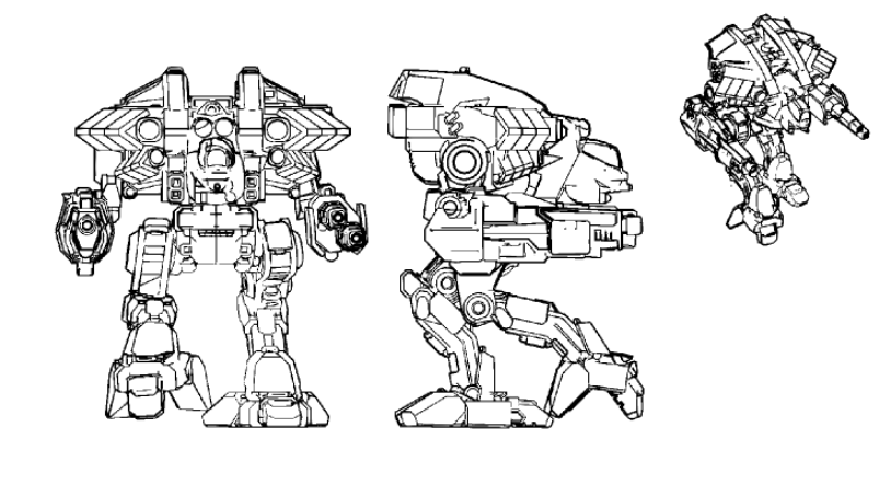 🤖 American Mecha - STINGRAY variant assault mech・Free 3D File for ・Cults