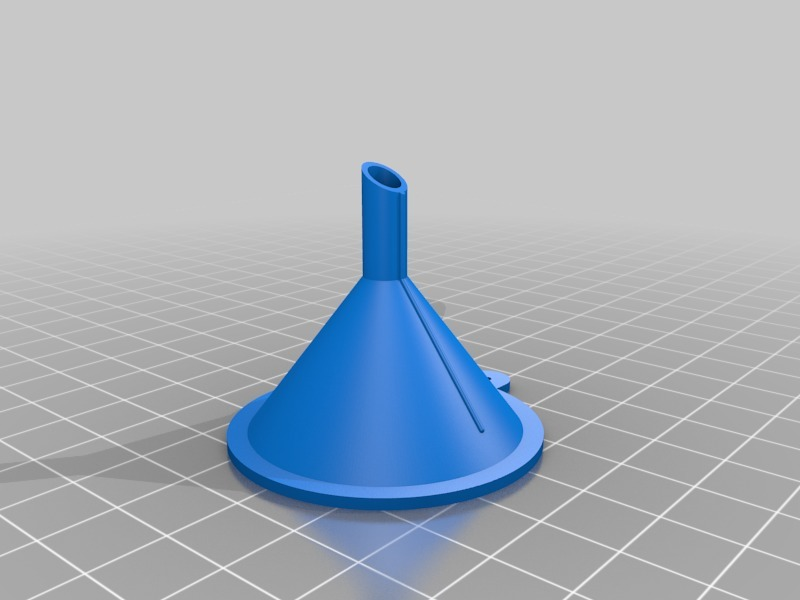 Fichier 3D gratuit Entonnoir paramétrique 🍽️ ・Modèle à télécharger et à ...