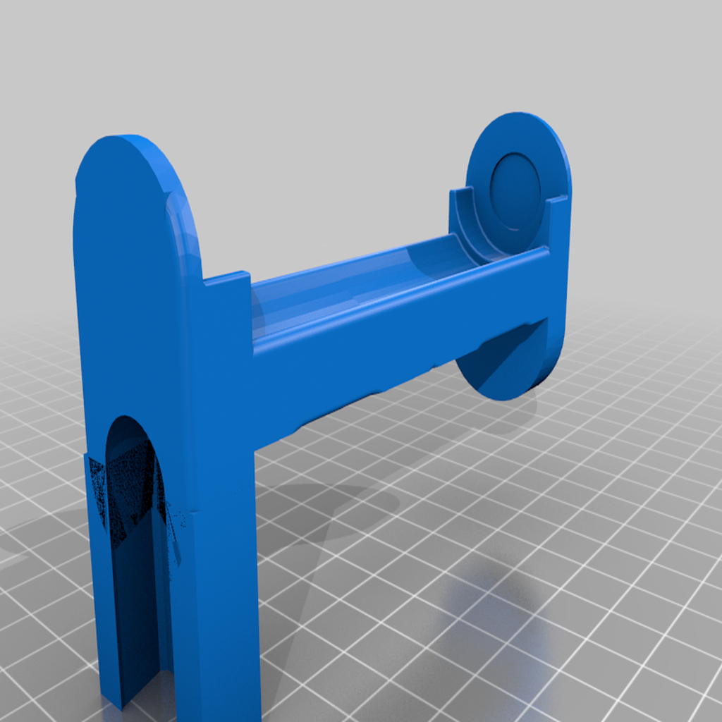 Free 3D file E3D's ToolChanger - detachable spool holder roller ...