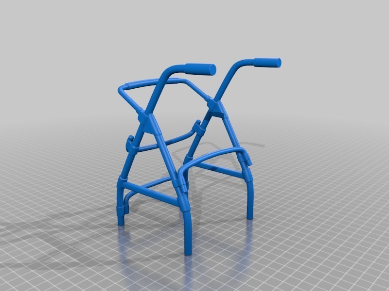 🧸 1/6th fashion doll sized walker・Free 3D File for ・Cults