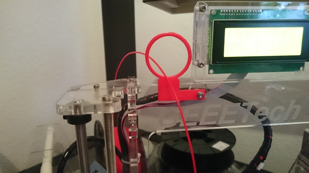 Free 3D file Filament Guide for Acrylic Geeetech I3 Pro 🪢 ・3D printer ...