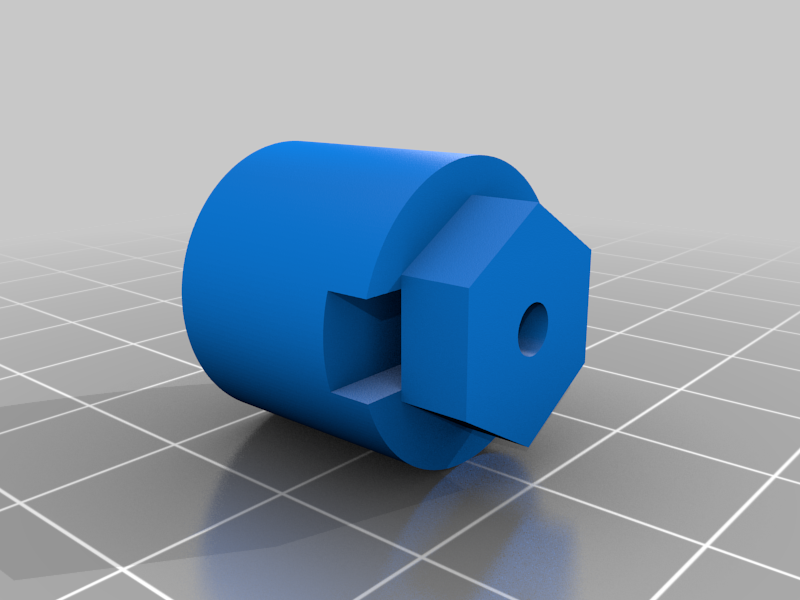 🎠 B-Robot 12mm Hex Adapter・Free 3D File for ・Cults