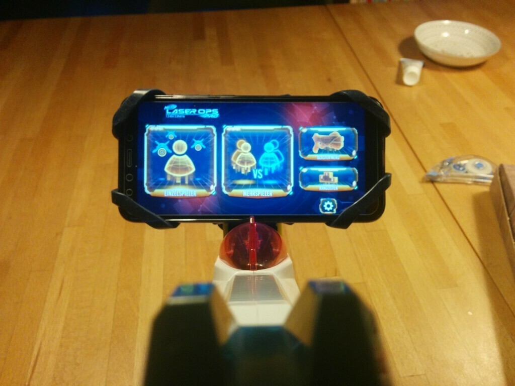 Free 3D file Nerf Laser Ops AlphaPoint Phone Holder 📞 ・3D printing ...