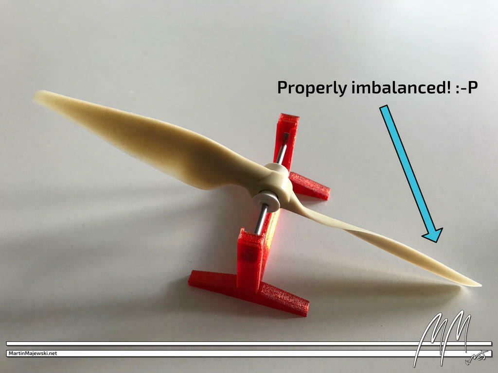 🚁 Propeller Balancer・Free 3D File for ・Cults