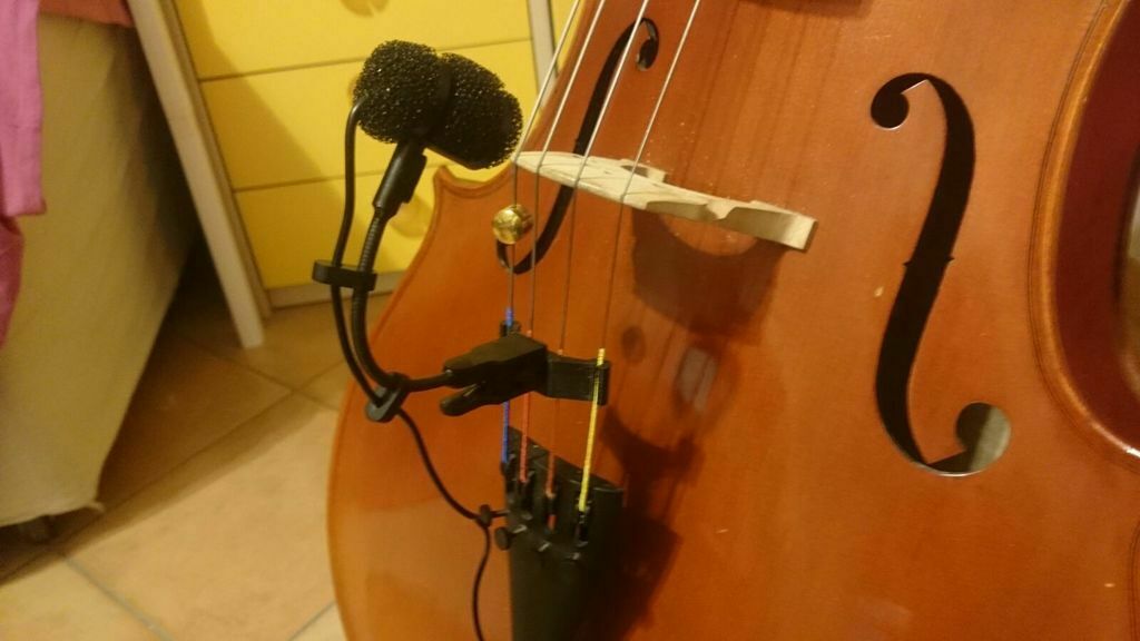 Free 3D file Cello Mic holder 🎵 ・3D printing design to download・Cults