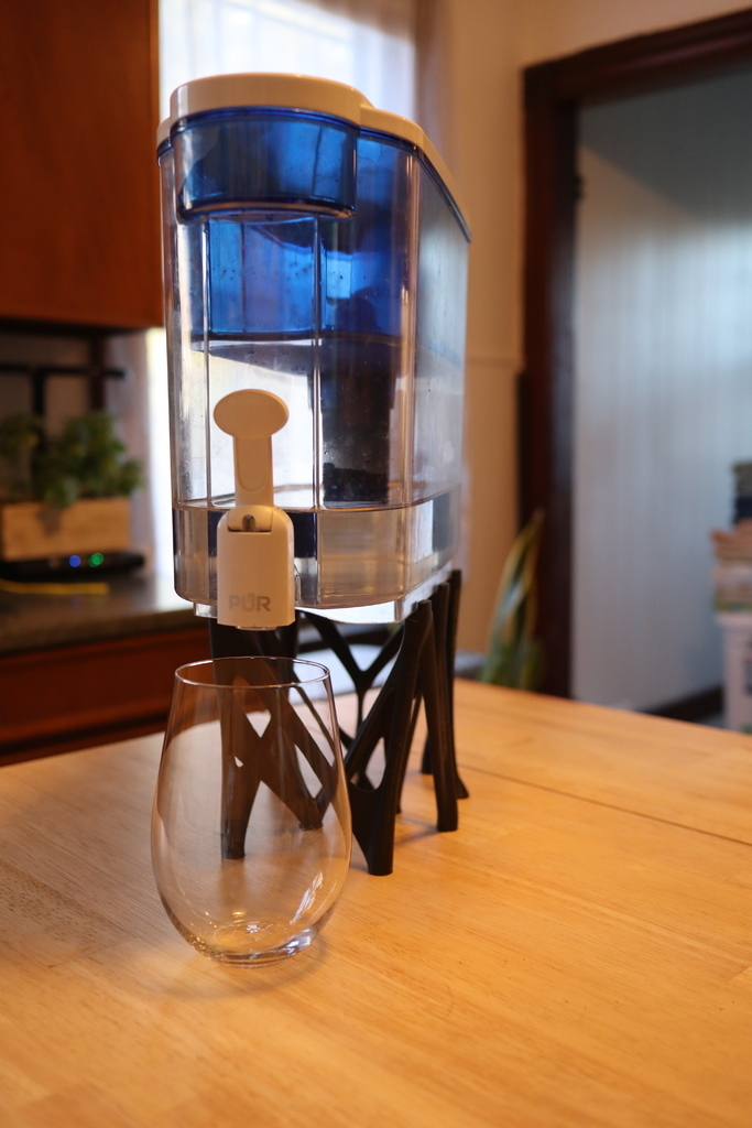 🚰 Organic Stand for Pur Water Filters・Free 3D File for ・Cults