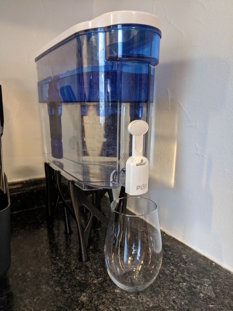 🚰 Organic Stand for Pur Water Filters・Free 3D File for ・Cults