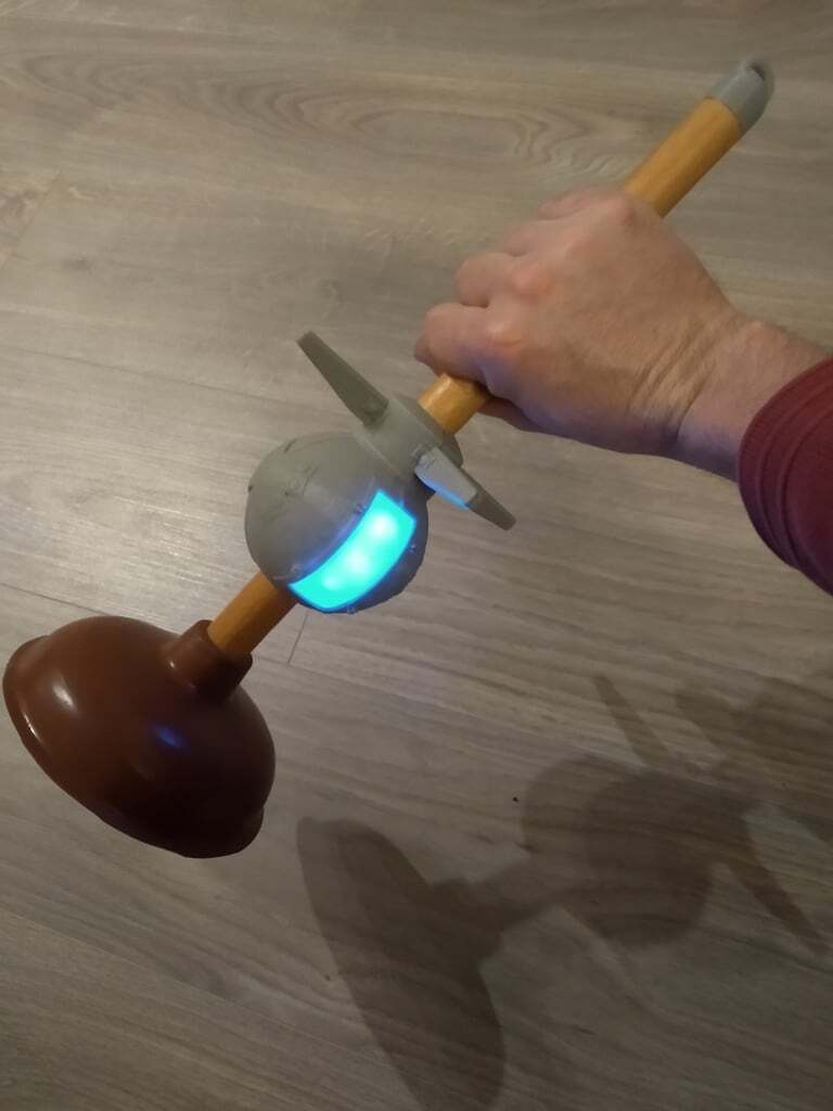 3D printed Fortnite Clinger Grenade (No Paint - Single Extruder)・Cults