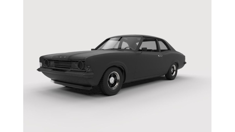 🚙 Ford Cortina MK3・Free 3D File for ・Cults