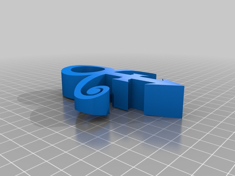 Free 3D file Prince logo 🤴 ・3D printable model to download・Cults
