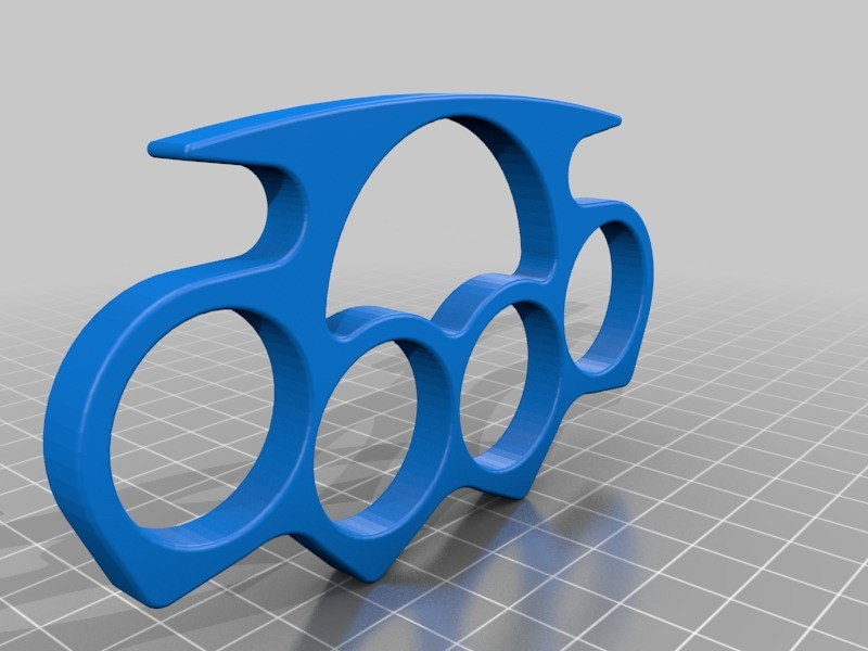 Free 3d File Knuckle Duster 🛠️ ・object To Download And To 3d Print・cults 