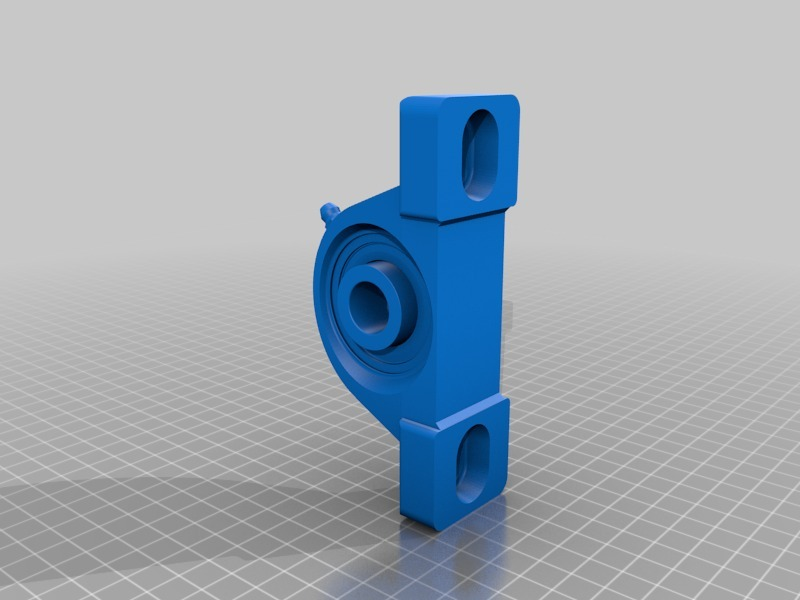 Free 3D file Pillow Block - foot created in PARTsolutions 🦶・Design to ...