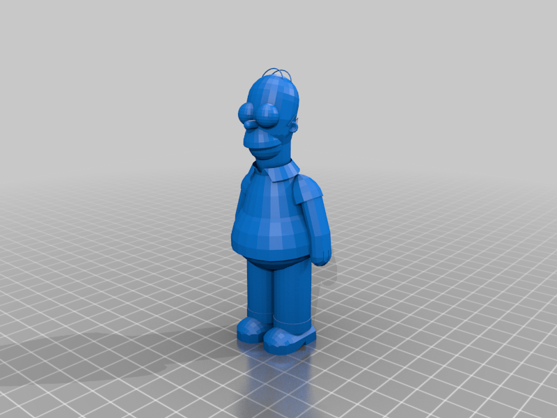 🎨 Homer Simpson・Free 3D File for ・Cults