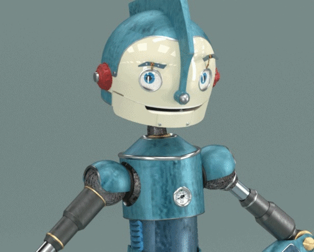 🤖 Robot Rodney created in PARTsolutions・Free 3D File for ・Cults