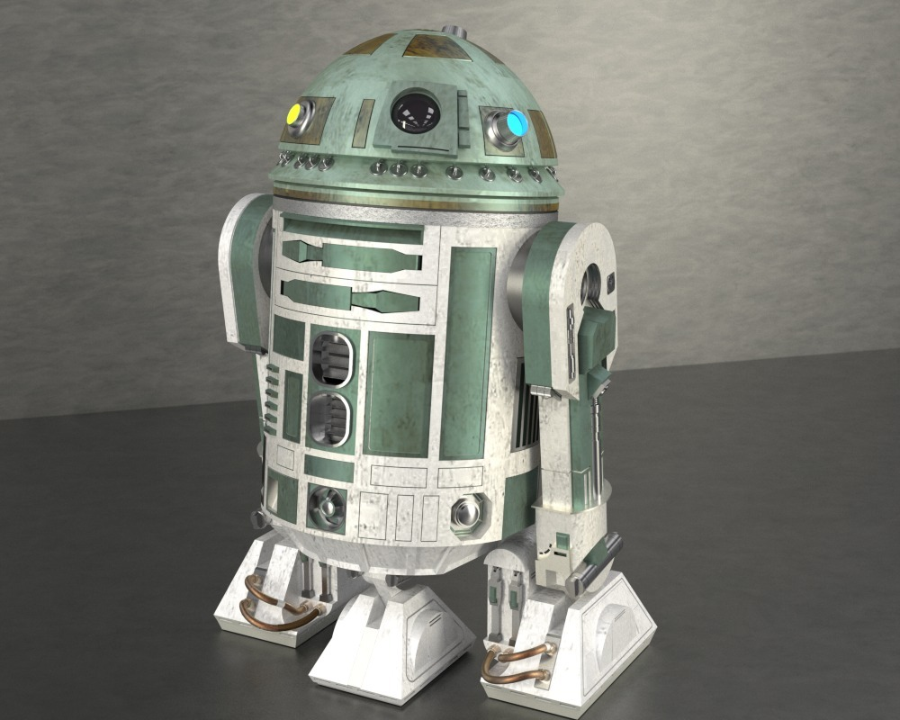 🤖 R9V1 Droid・Free 3D File for ・Cults