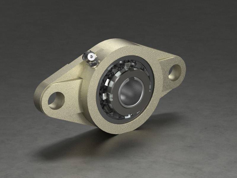 Free 3D file Pillowblock - rhombus created in PARTsolutions 💭 ・3D ...