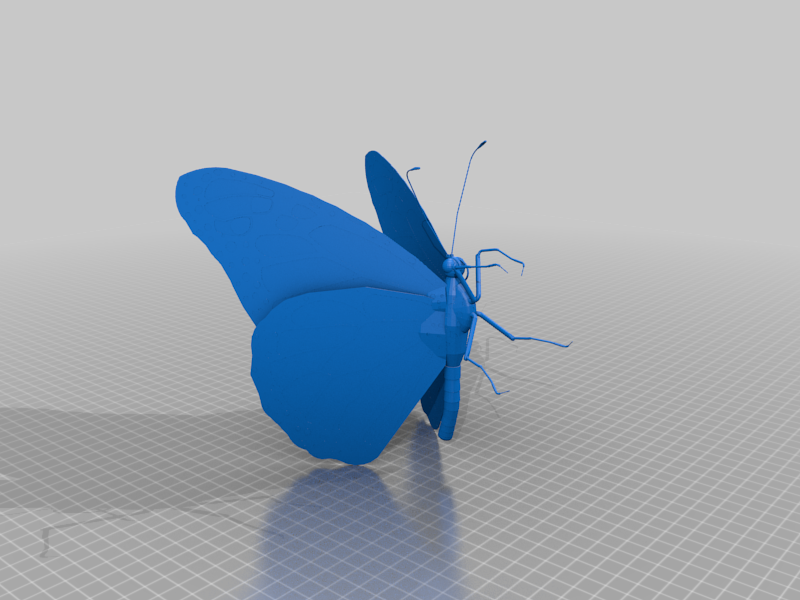 Fichier 3D gratuit Papillon monarque 🐉 ・Design pour impression 3D à ...
