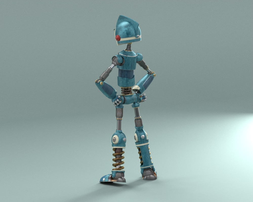 🤖 Robot Rodney created in PARTsolutions・Free 3D File for ・Cults