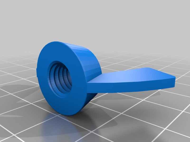Free 3D file Wingnut M8 created in PARTsolutions 💭 ・3D printer model to ...