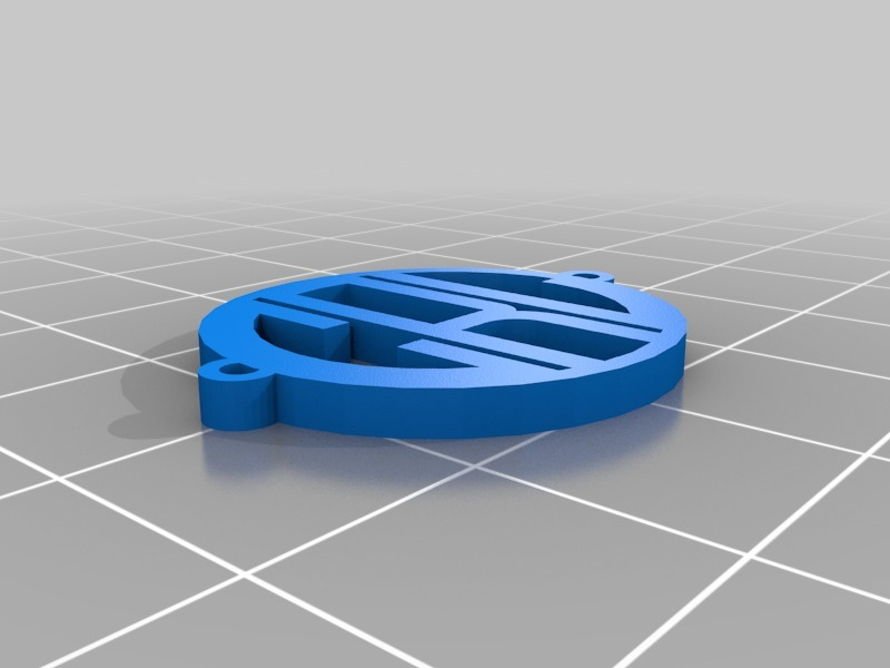 Free 3D file Courtney 2 Monogram Pendant with multiple loops 💍 ・3D ...