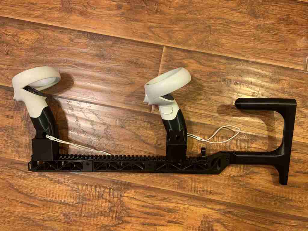 🧲 Oculus Quest 2 angled magnetic grip and stock・Free 3D File for ・Cults